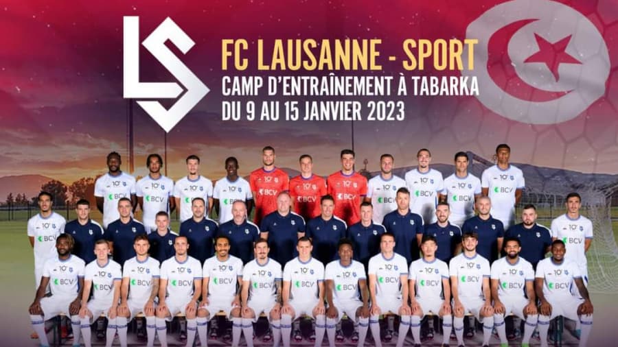 Le FC Lausanne en stage à Tabarka | Mosaique FM